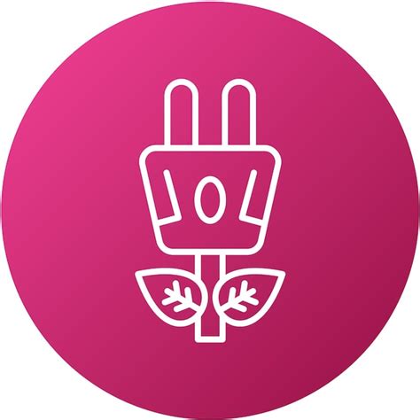 Premium Vector Vector Design Eco Power Socket Icon Style