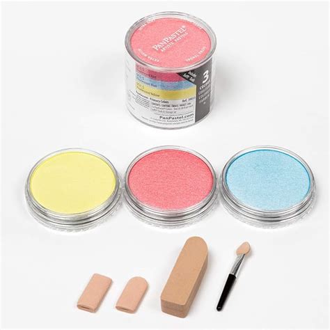 Holbein Panpastel Pearl Color Primary 3 Color Set 30033 Unbox Japan