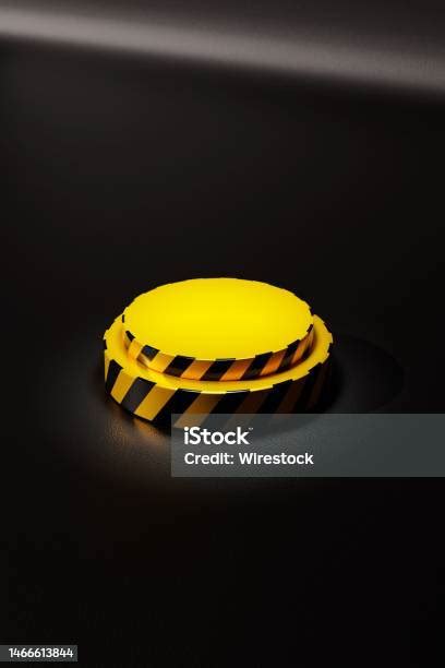 검정 배경 위에 3d 렌더링된 노란색 줄무늬 디스플레이의 수직 하이앵글 보기 0명에 대한 스톡 사진 및 기타 이미지 0명 3차원 형태 검은색 Istock