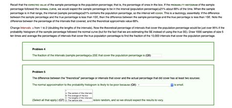 Solved Please Help Me With Q6 Options A Se Of The Sample