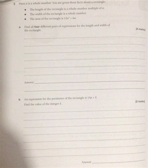 Can You Solve This Grade 9 Maths Question R Gcse