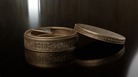 Old Copper Compass 3d Model Turbosquid 2427721