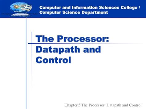 pdf the processor datapath and control computer
