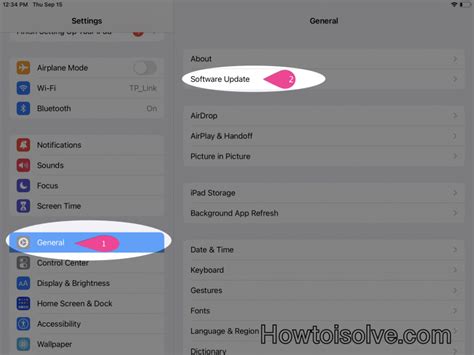 Fixes IPadOS Update Not Showing Up On IPad