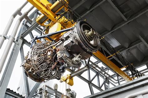 Premium Photo Installation Of A Gas Turbine Engine To Generate