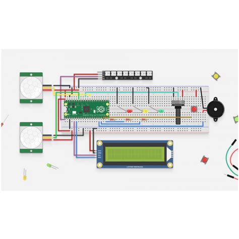 Raspberry Pi Pico MicroPython Kit Za Programiranje Malina