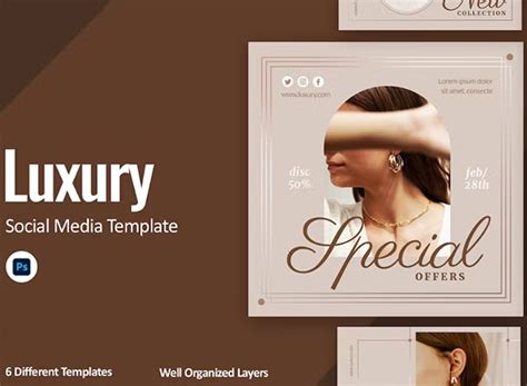 دانلود قالب لاکچری برای پست اینستاگرام