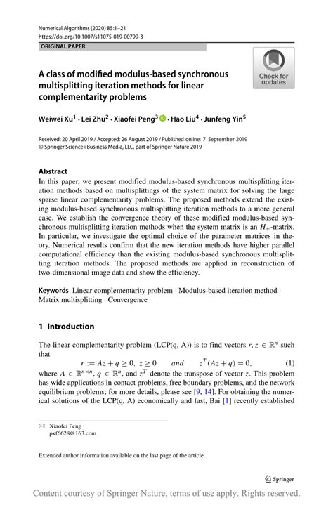 A Class Of Modified Modulus Based Synchronous Multisplitting Iteration Methods For Linear