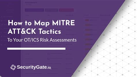 How To Map Mitre Tactics To Your Ot Ics Risk Assessments