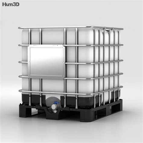 Ibc Bulk Container 3d Cad Model Library Grabcad 49 Off