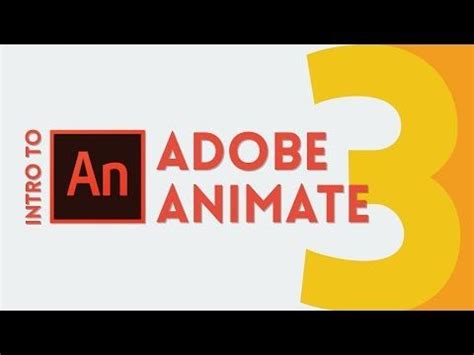 Intro To Adobe Animate Part Tutorial