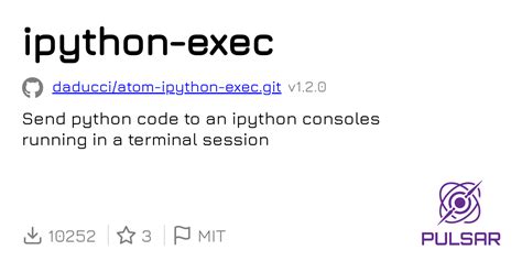Ipython Exec