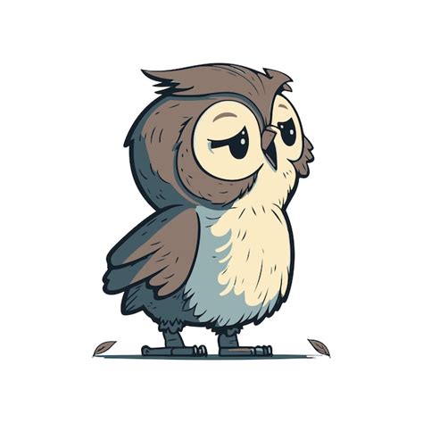 Premium Vector Owl Vector Line Art