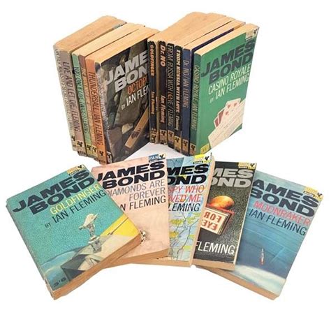 Complete James Bond Collection By Ian Fleming Country House Library