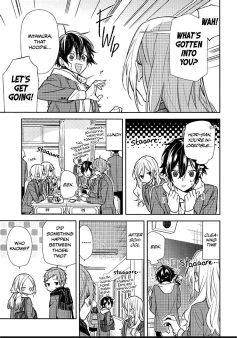 Miyamura And Hori Celebrate Chp 100 With A Kiss Rhorimiya