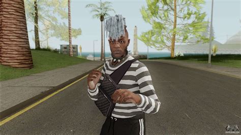 Xxxtentacion Skin V3 For Gta San Andreas