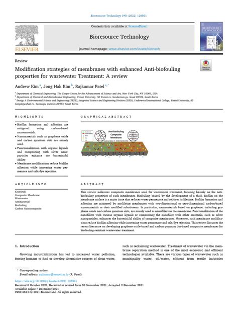 Membrane Modification Pdf Membrane Cell Membrane