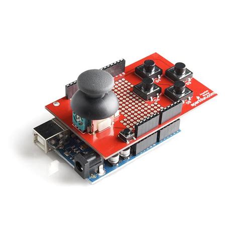scudo joystick sparkfun pcb nudo opencircuit