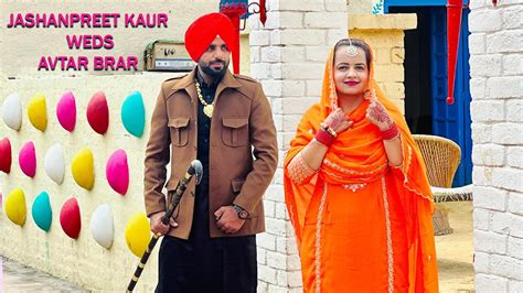 Jashanpreet Kaur Weds Avtar Brar Jaggo Live By Babbu Photography Mob