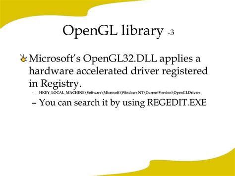 Ppt Introduction To Opengl Programming Powerpoint Presentation Free