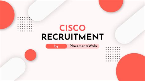 CISCO Technical Project Internship For 2023 Batch Apply Now PlacementsWala