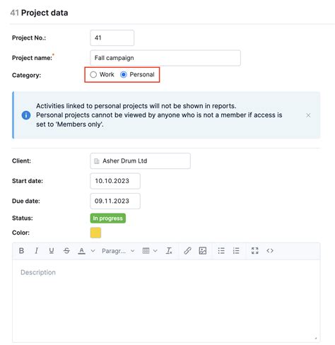 Creating Modifying And Deleting Projects Scoro Help Center