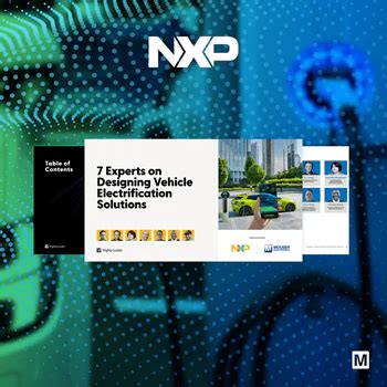 New EBook From Mouser Electronics And NXP Semiconductors Offers Insights Into Design Challenges