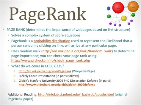 ppt pagerank powerpoint presentation free download id 1517420