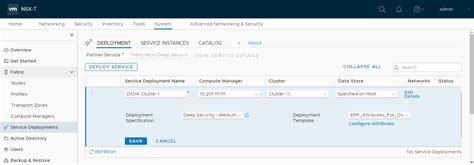 Deploy The Appliance Nsx T Deep Security