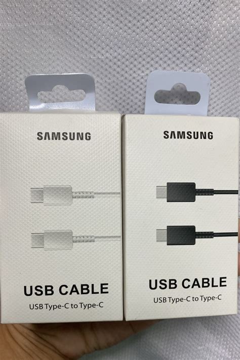 ORIGINAL SAMSUNG CABLE TYPE C TO TYPE C Mobile Phones Gadgets Mobile Gadget Accessories