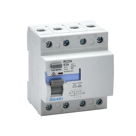 Rcd Switch 4 Pole Earth Leakage Circuit Breaker 40 Amp Australia Rcd Switch And Circuit