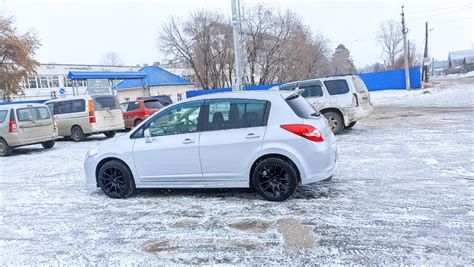 Литые диски на ниссан тиида — Nissan Tiida (1G), 1,6 л, 2008 года ...