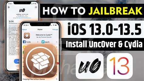 how to jailbreak ios 13 0 ios 13 5 install unc0ver and cydia iphone 11