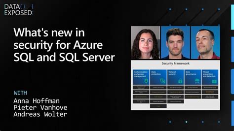 James Van Den Berg Mvp On Linkedin Whats New In Security For Azure Sql And Sql Server Data