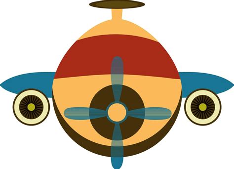 Flat Style Colored Illustration Of A Helicopter 25324463 Vector Art At