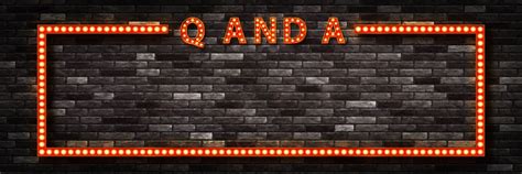 템플릿 장식 및 벽 배경에 덮이는 레이아웃을 위한 Q 및 A 프레임 로고의 벡터 사실적인 격리 된 윤곽 기호입니다 물음표에 대한