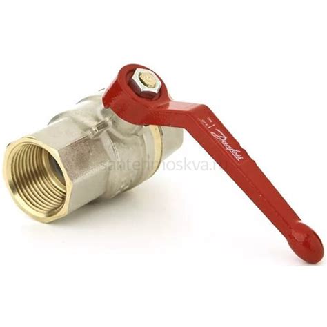 Шаровой кран Danfoss Bvr 1 1 4 резьба латунь рукоятка 065b8210 купить в интернет магазине