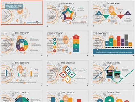 Targets And Arrow Powerpoint 139533