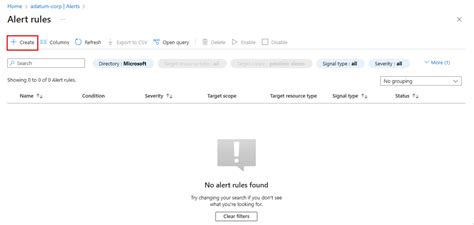 Tutorial Monitor Azure Spring Apps Resources Using Alerts And Action Groups Microsoft Learn