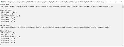 Removes The Required Closing Tag · Issue 433 · Zzzprojectshtml
