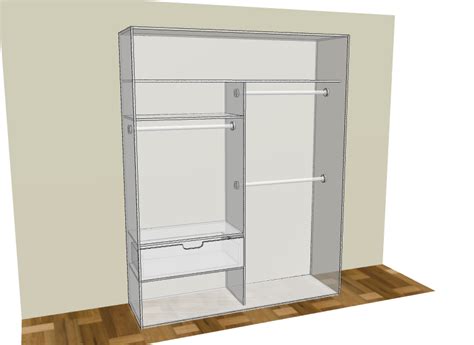 Встраиваемый шкаф купе чертежи и схемы