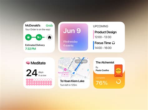 Ios Widget Ui Widget Design By Capi Product On Dribbble