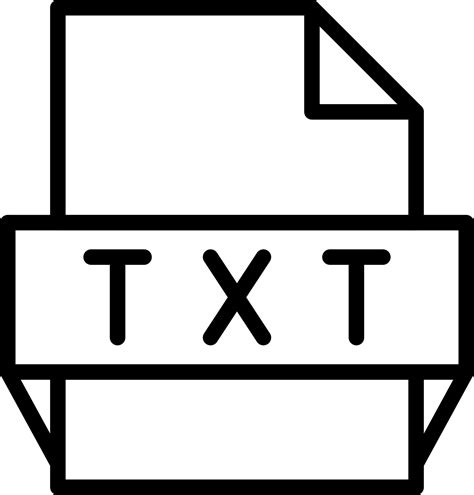 ícone de formato de arquivo txt 15825591 vetor no vecteezy