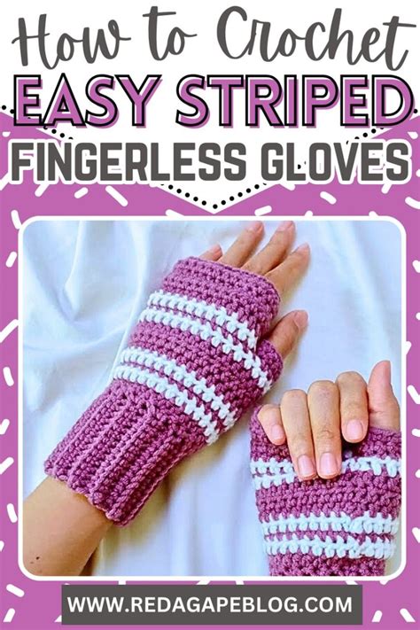 21 Free Crochet Fingerless Gloves Patterns For Winter