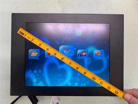 12 Inch Lcd Flat Screen Monitor Electro Props Hire
