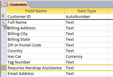 Microsoft Access Tutorials Lesson 02 Introduction To Tables And Data