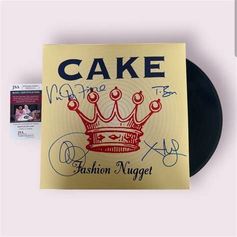 Cake Signed Fashion Nugget Vinyl Lp Record Jsa John Mccrea 3 B Ebay
