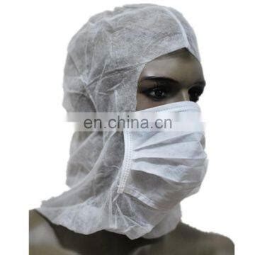 Disposable Head Cover Ebola Pp Nonwoven Surgical Hood Breathable