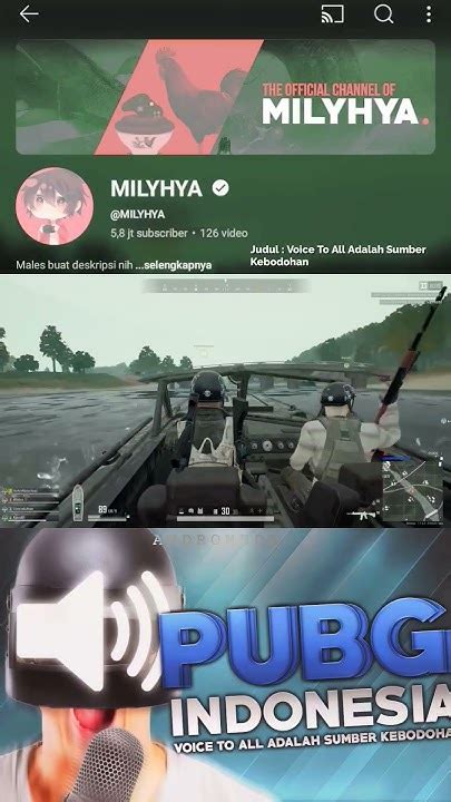 Milyhya Pubg Indonesia Youtube