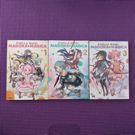 MangÁ Madoka Magica Puella Magi Trilogia Completa Vol 01 Ao 03 MangÁ